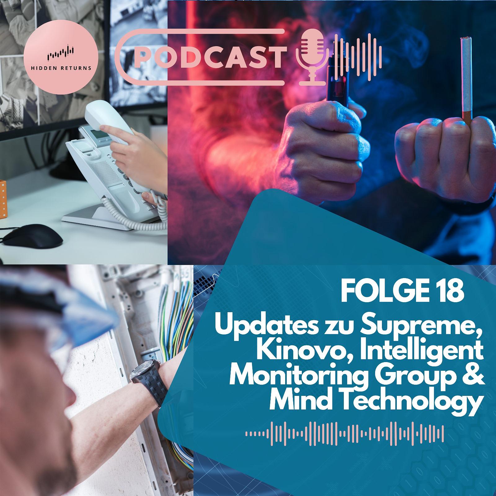 #18 - Updates zu Supreme ($SUP.L), Kinovo ($KINO.L) und Mind Technology ...