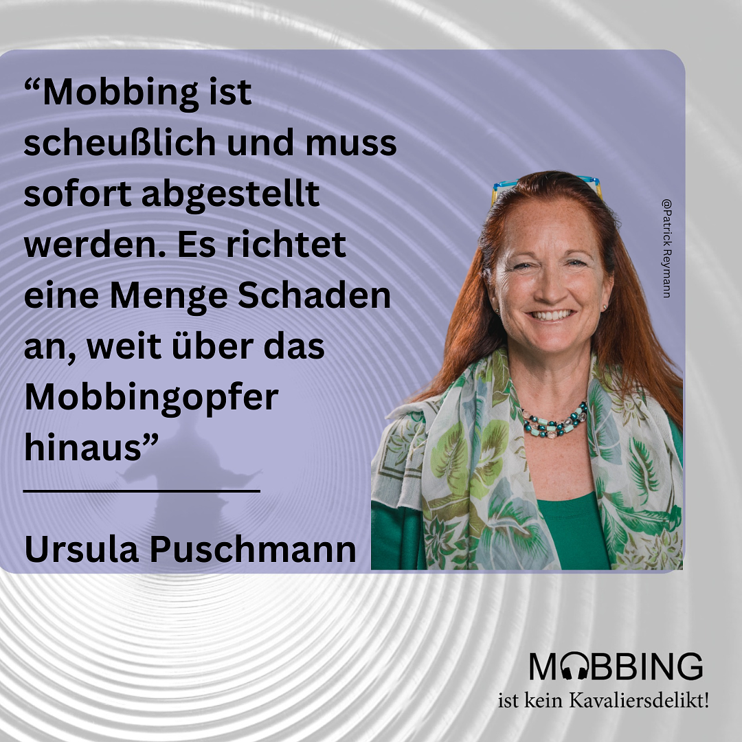 #45: Ursula Puschmann über Mobbing am Arbeitsplatz | Mobbing ist kein ...
