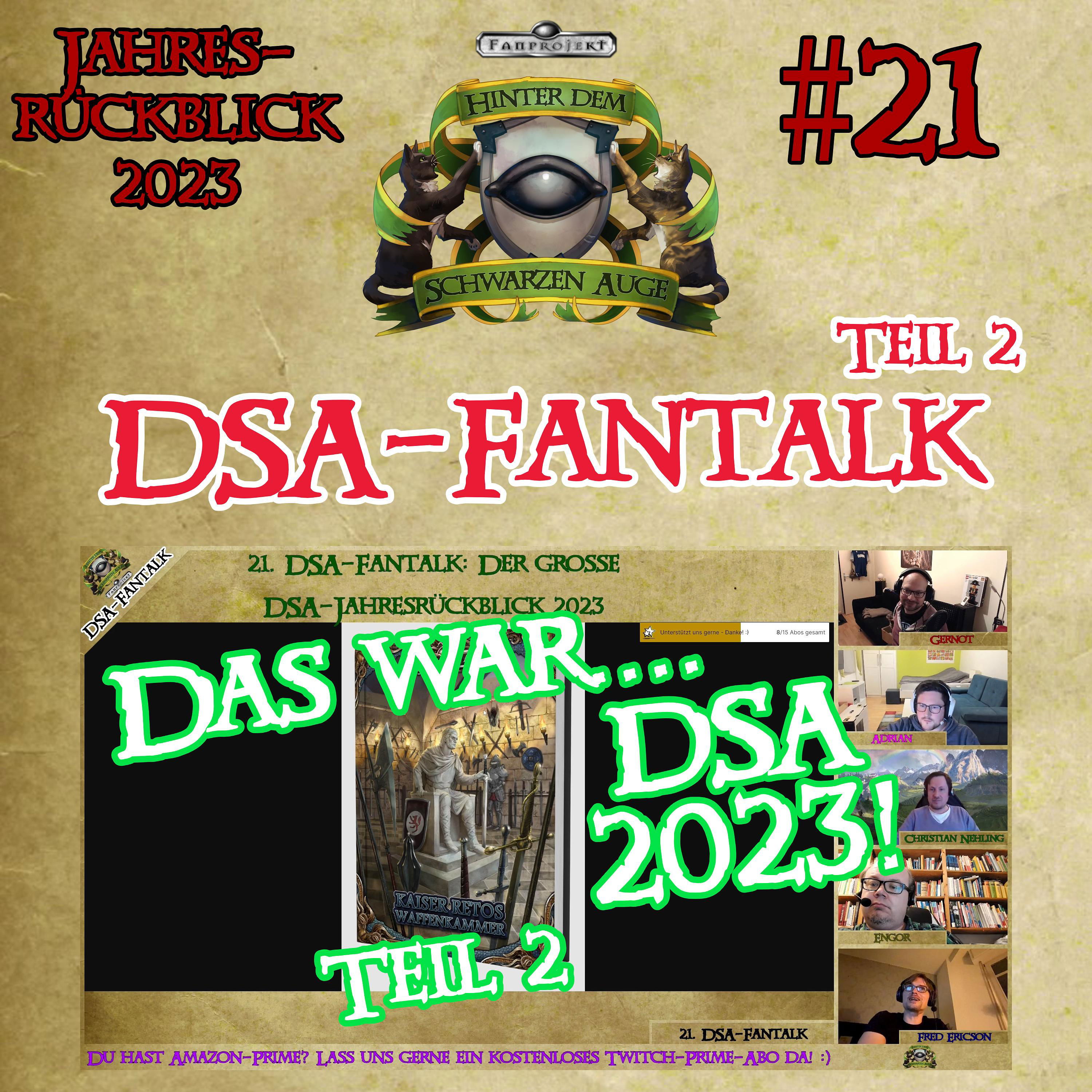 Der große DSA-Jahresrückblick 2023 - Teil 2: Tops & Flops, Cons, DSK, Minis u.v.m. (21. DSA ...